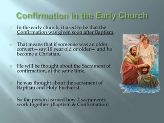 Sacrament of confirmation | PPTX