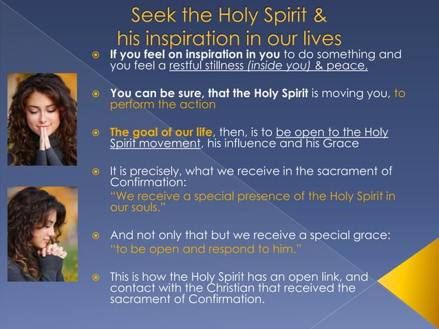 Sacrament of confirmation | PPT
