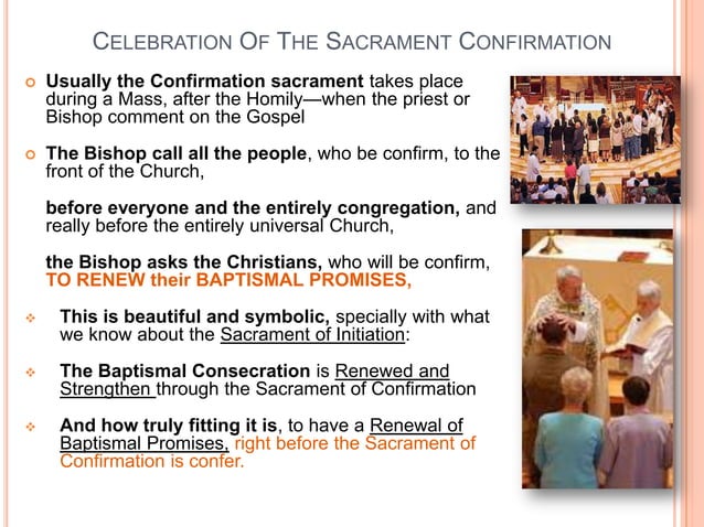 Sacrament of confirmation | PPT