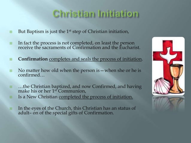 Sacrament of confirmation | PPT