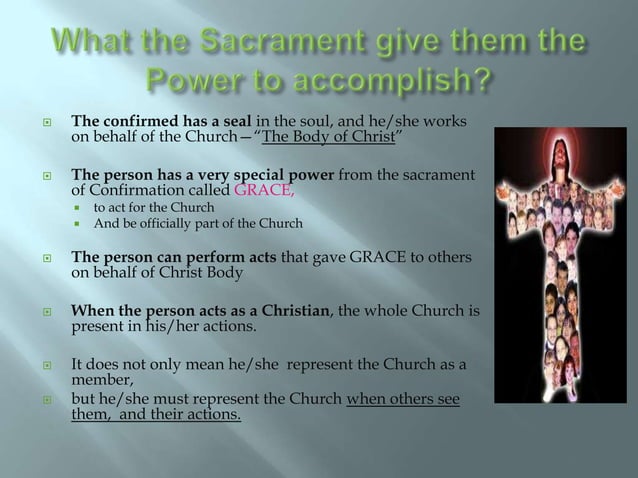 Sacrament of confirmation | PPT