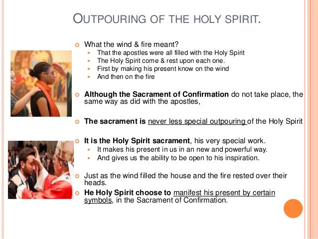 Sacrament Of Confirmation Catholic Church