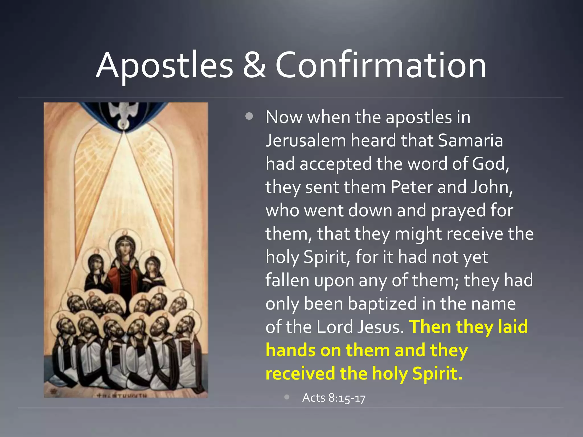 Sacrament of Confirmation | PPTX