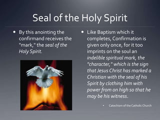 Sacrament of Confirmation | PPTX