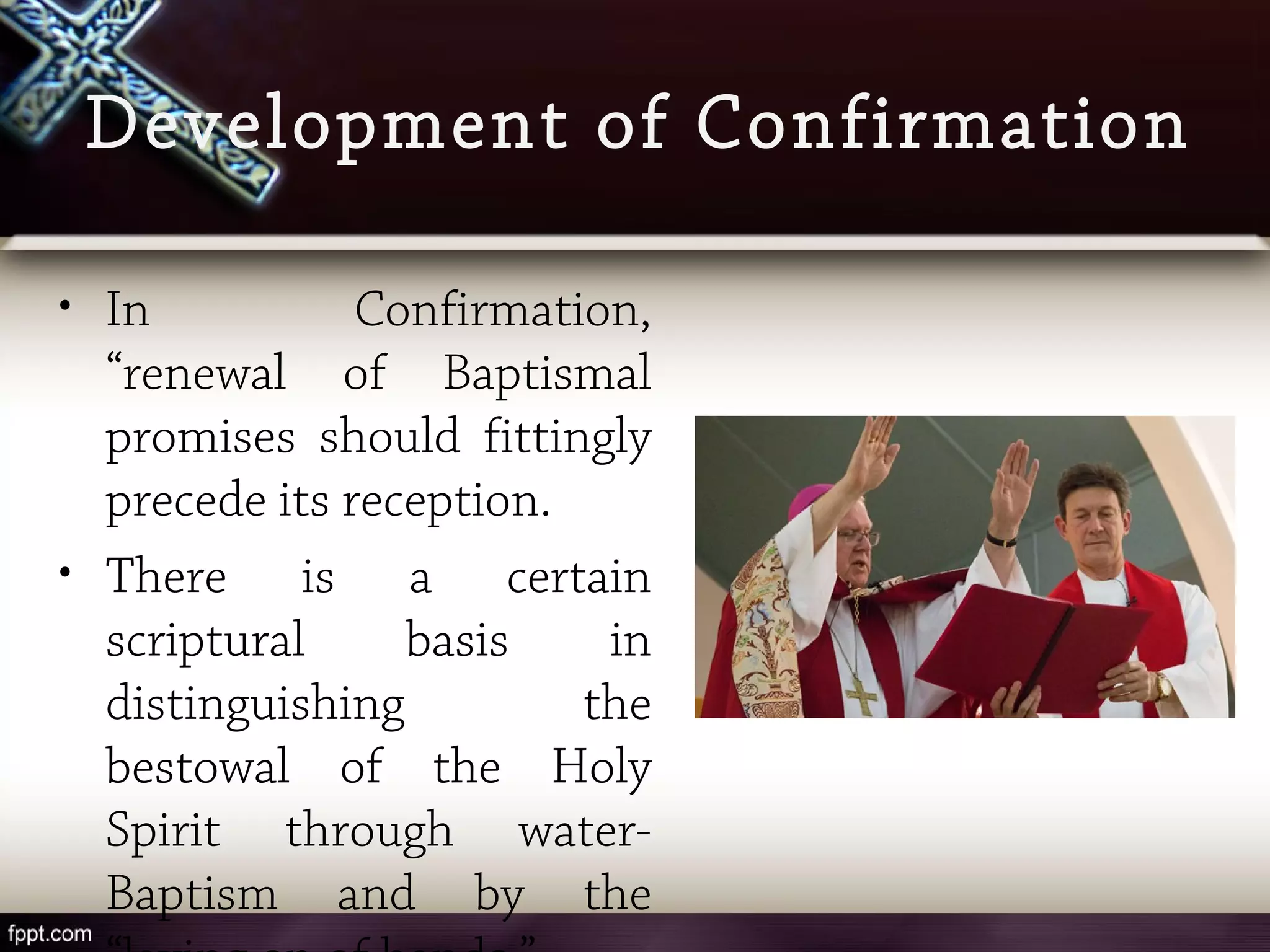 Sacrament of Confirmation | PPT