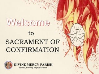 Sacrament Of Confirmation Banners