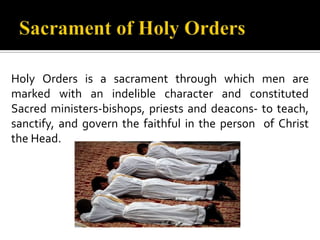 Sacrament of holy orders | PPTX