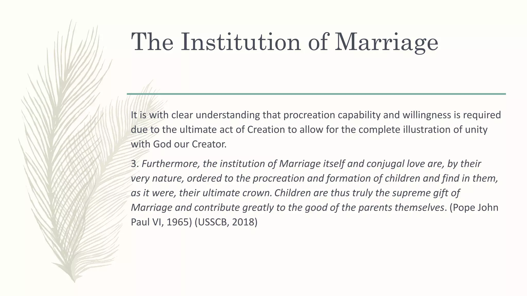 Sacrament of Marriage 2018 | PPTX