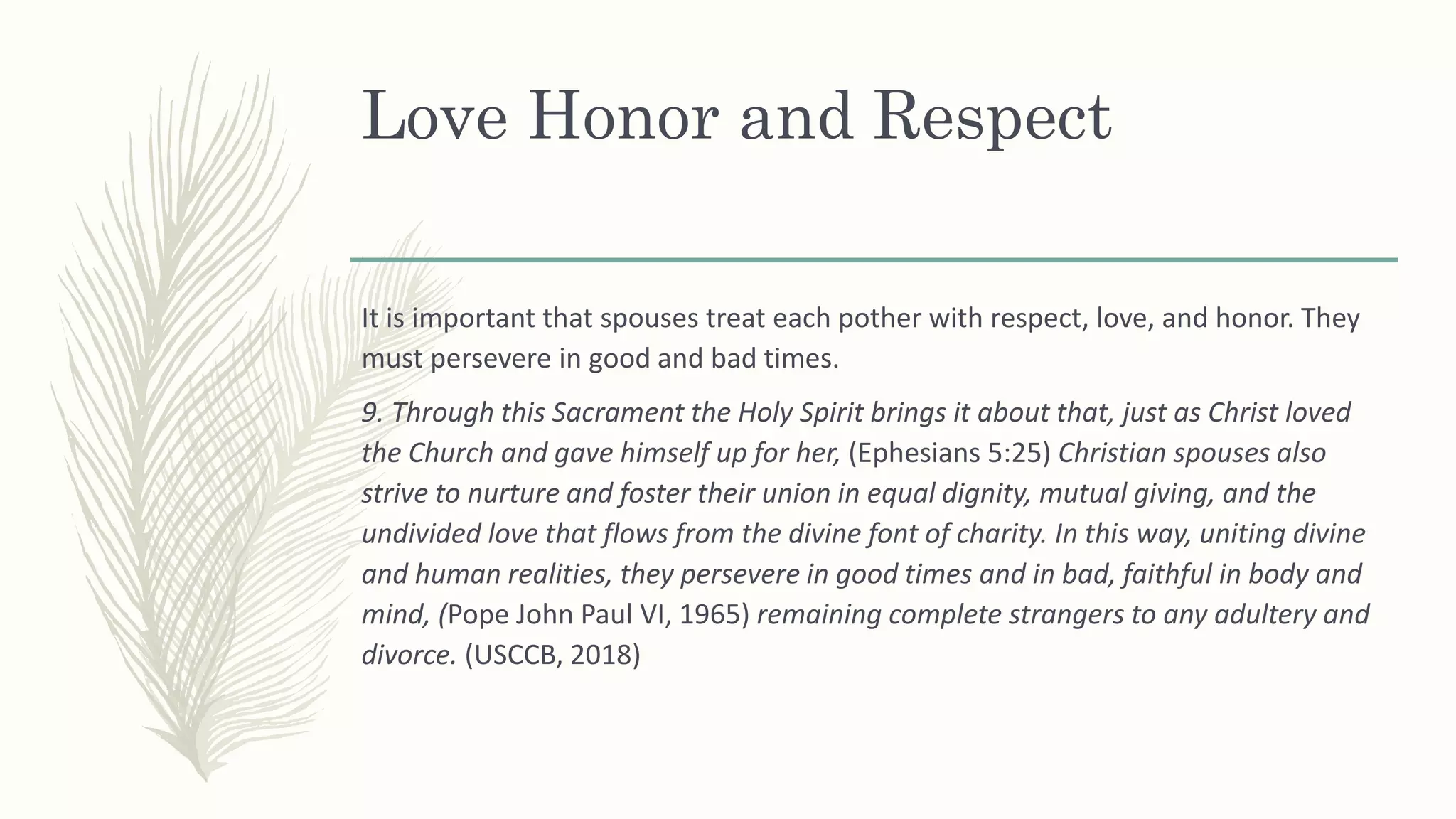 Sacrament of Marriage 2018 | PPTX