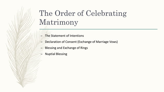 Sacrament of Marriage 2018 | PPTX