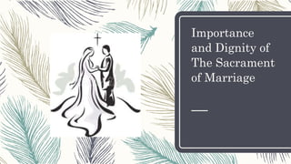 Sacrament of Marriage 2018 | PPTX
