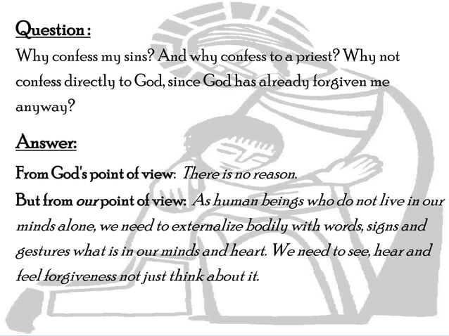 Sacrament of penance and reconciliation | PPTX | Christianity ...
