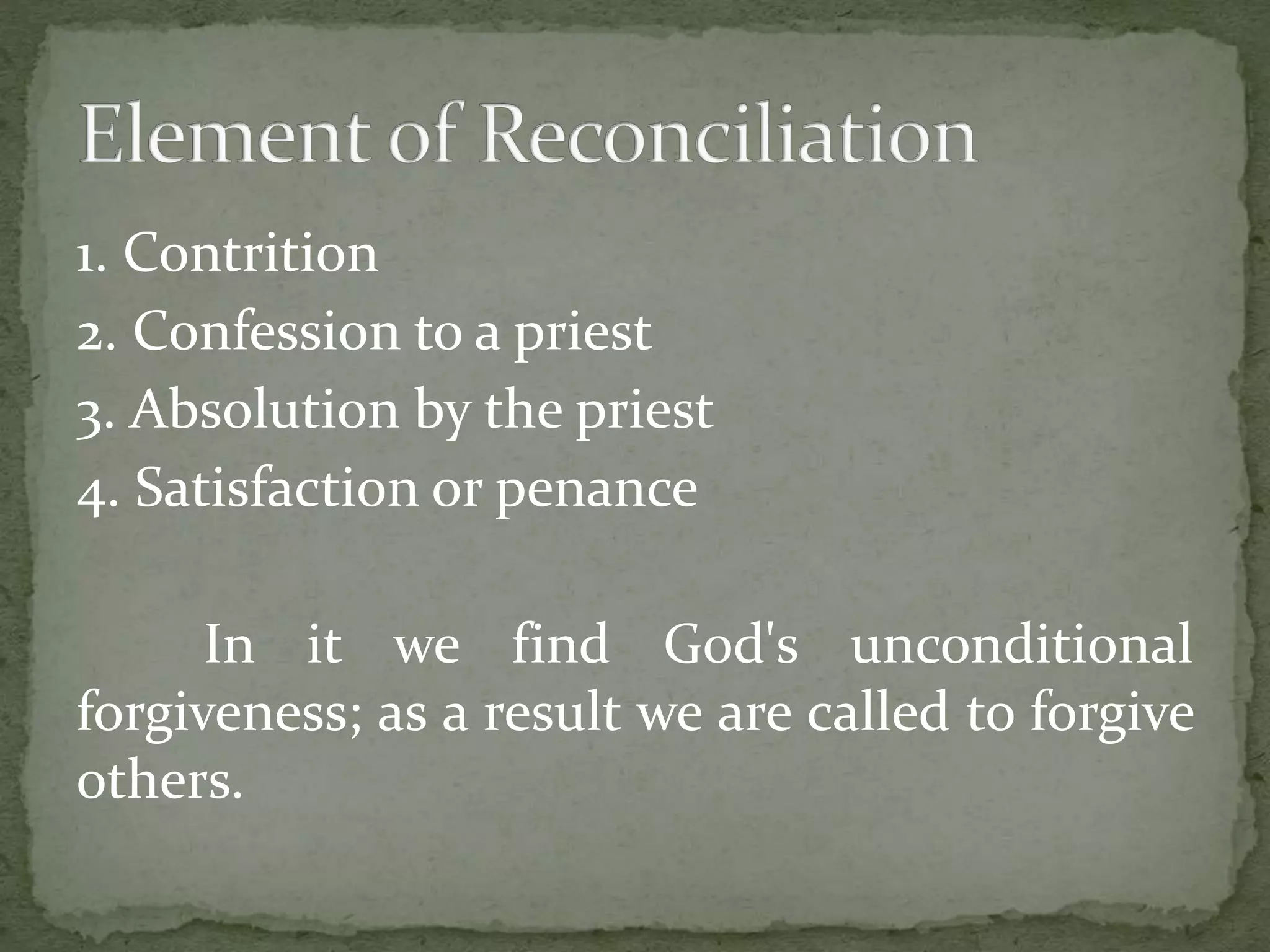 Sacrament of penance | PPTX