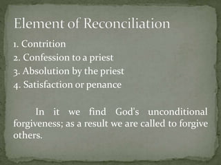 Sacrament of penance | PPTX