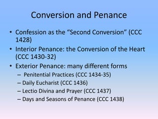 Sacrament of Penance | PPTX