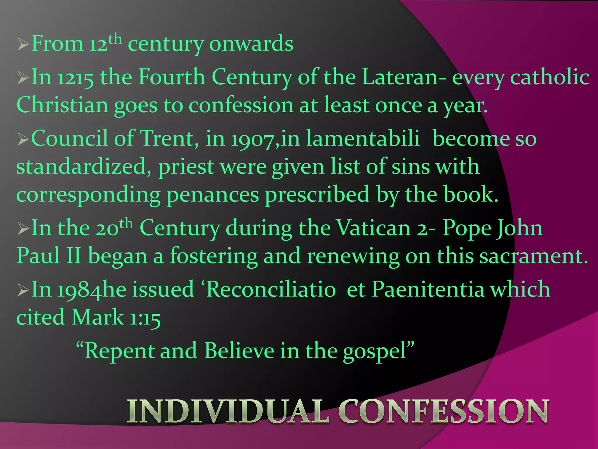 Sacrament of Reconciliation | PPTX