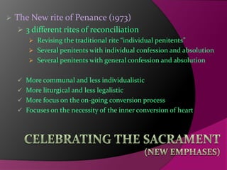 Sacrament of Reconciliation | PPTX