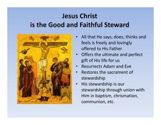 The Sacrament of Stewardship | PDF