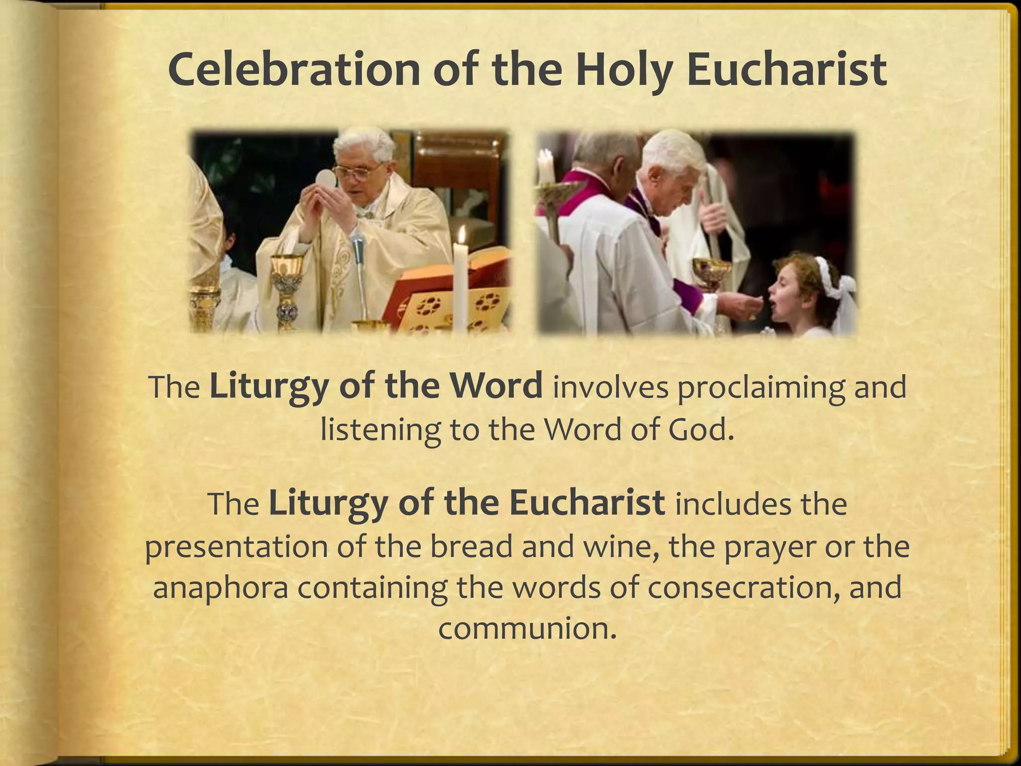 Sacrament of the Holy Eucharist (Lesson + Game) | PPTX