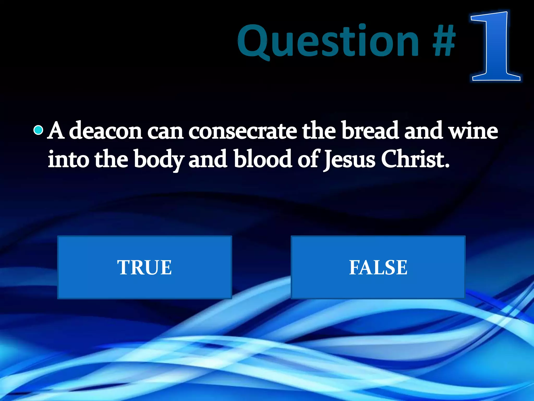 Sacrament of the Holy Eucharist (Lesson + Game) | PPTX