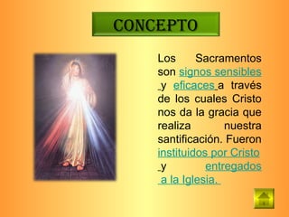 Los Sacramentos de la iglesia católica C | PPT