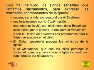 Sacramentos de la iglesia católica roman | PPT
