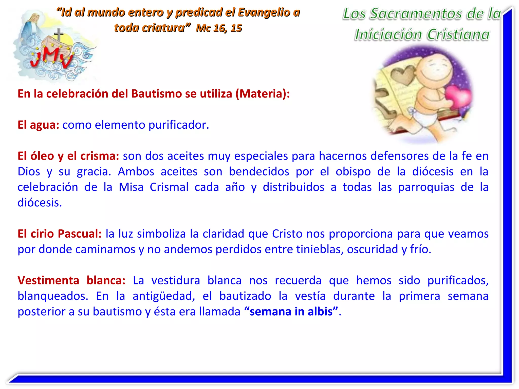 Sacramentos de iniciación cristiana | PPS