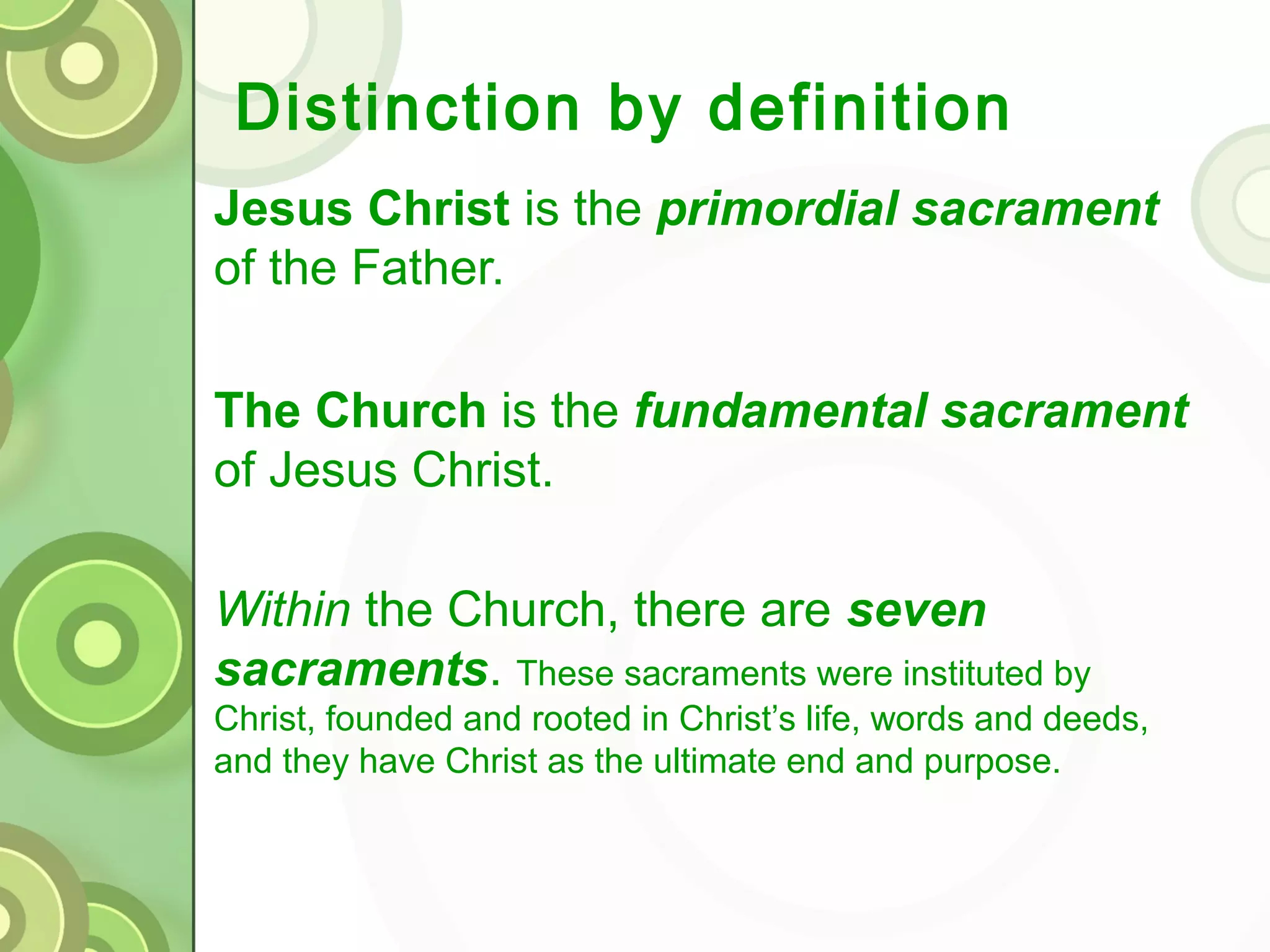 Sacraments | PPT