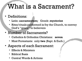 Sacraments | PPT