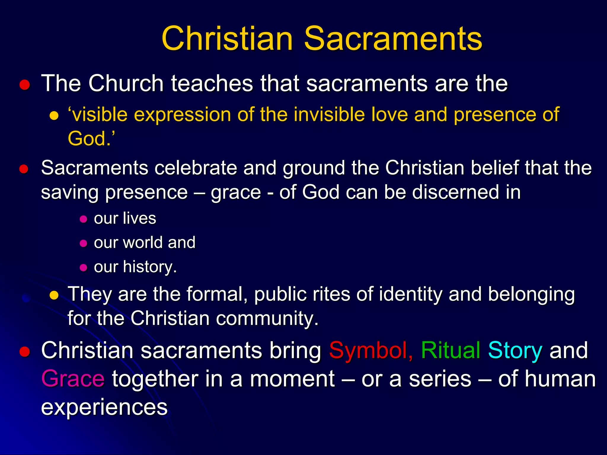 Sacraments | PPT