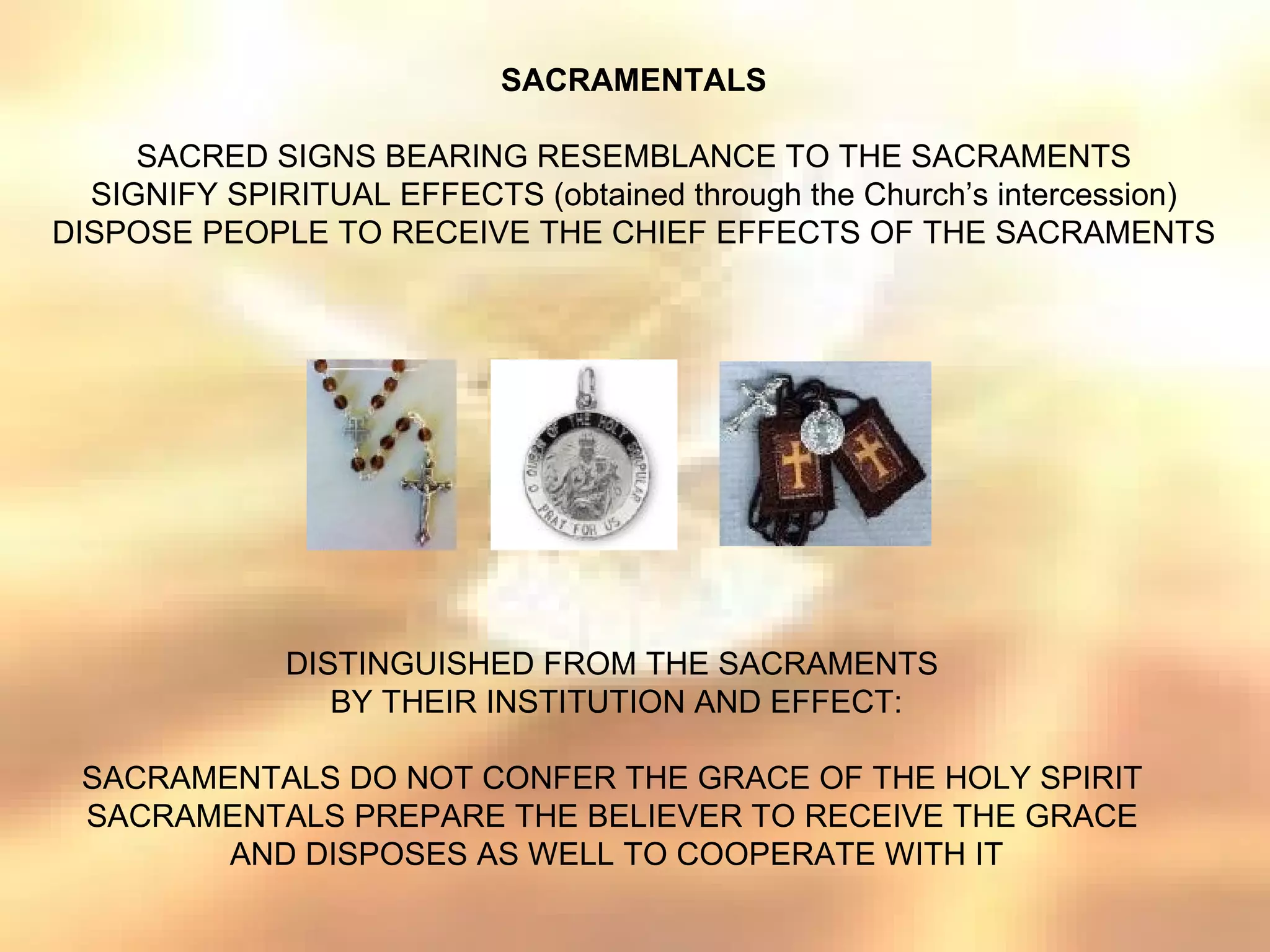 Sacraments an introduction | PPT