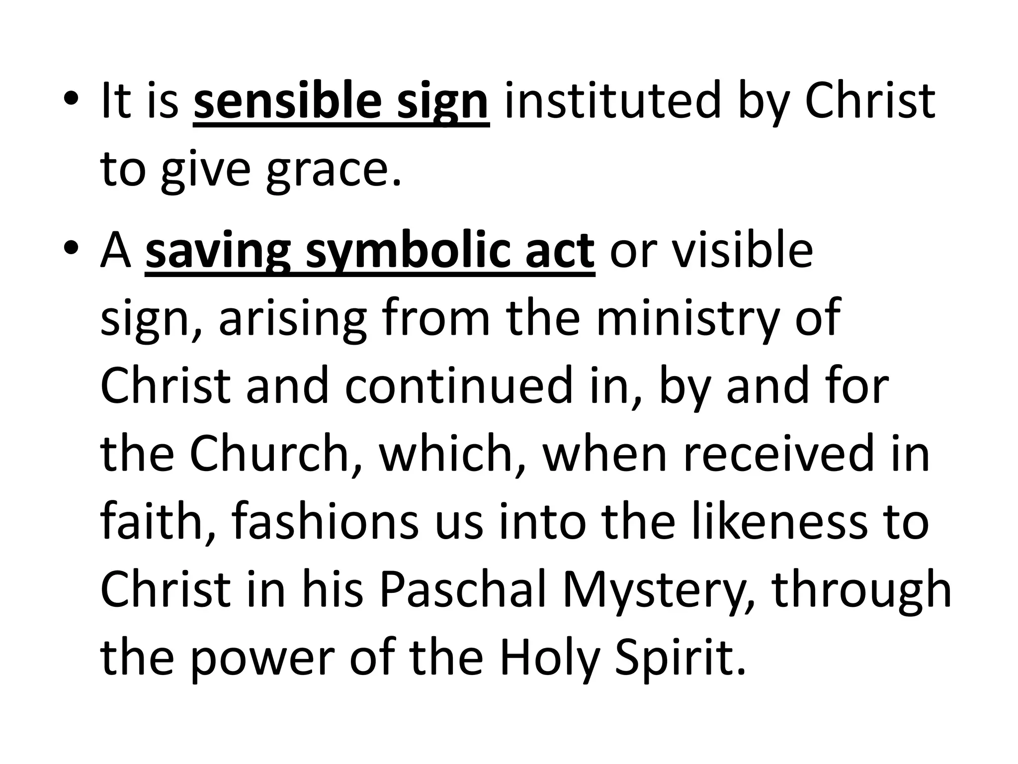 Sacraments (baptism & confirmation) | PPTX