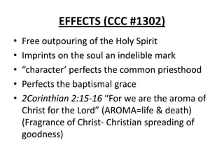 Sacraments (baptism & confirmation) | PPTX
