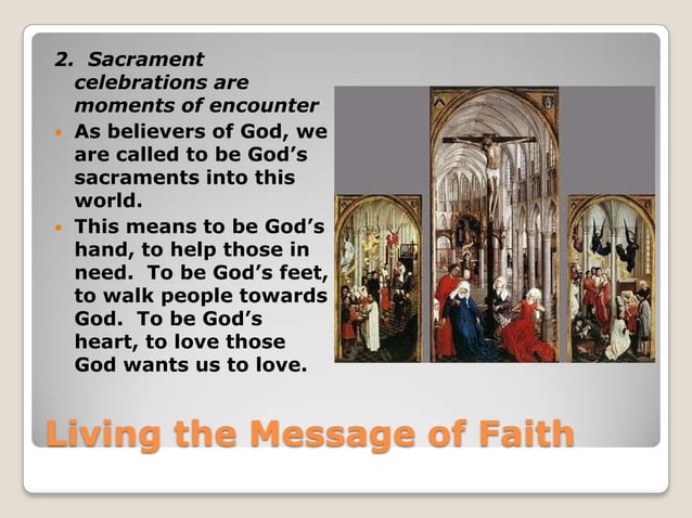 Sacraments in General | PPTX | Christianity | Religion & Spirituality