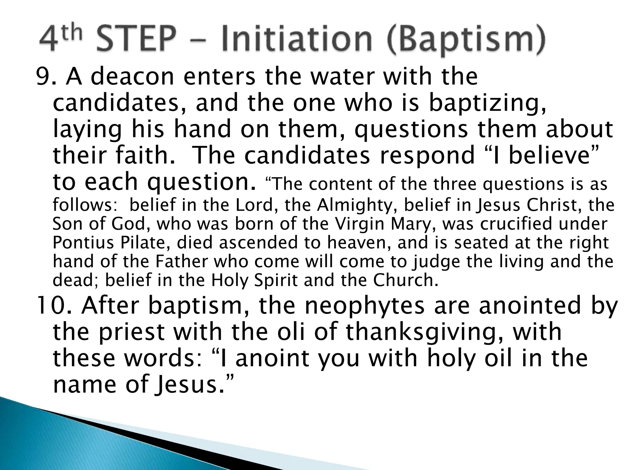 SACRAMENTS OF INITIATION: Baptism, Confirmation, Eucharist.pptx