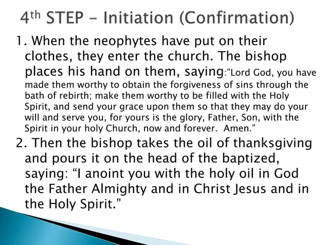 SACRAMENTS OF INITIATION: Baptism, Confirmation, Eucharist.pptx