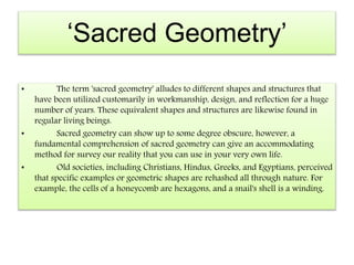Sacred geometry | PPT