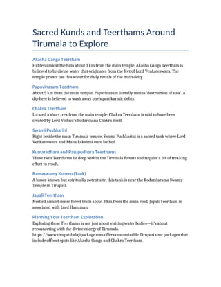 Sacred_Kunds_and_Teerthams_Tirumala.docx