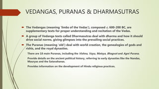 Ancient Indian Literatures - Sacred Literature | PPTX