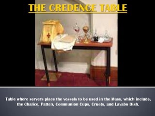 Sacred Objects and Vestments | PDF