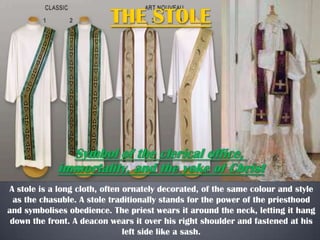Sacred Objects and Vestments | PDF