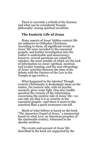 Sacred Secrets of Esoteric Christianity - SAMPLE.pdf