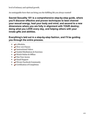 Sacred Sexuality 101 | PDF
