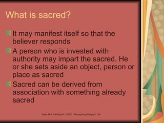 Sacred Texts | PPT