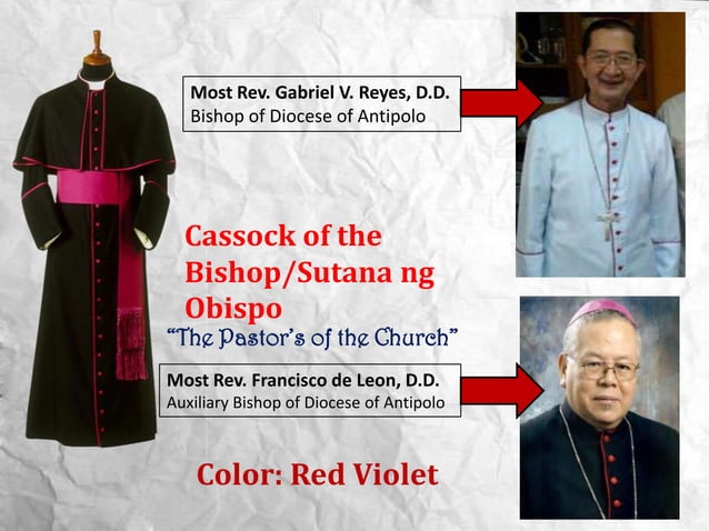 Sacred vessels, books, vestmets | PPTX