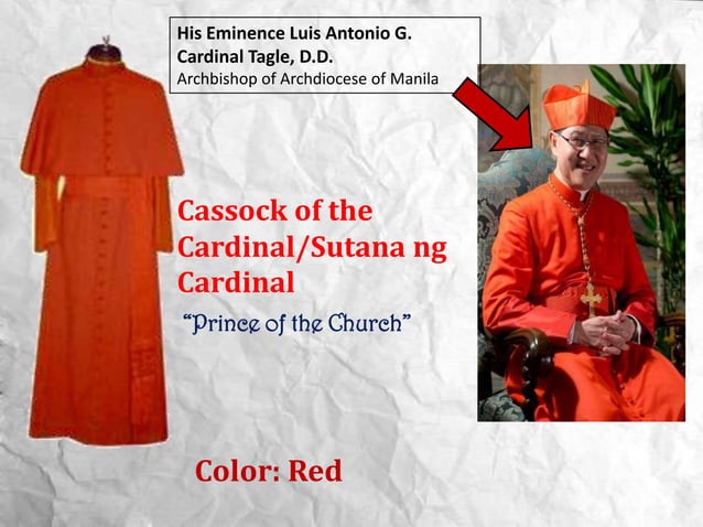 Sacred vessels, books, vestmets | PPTX