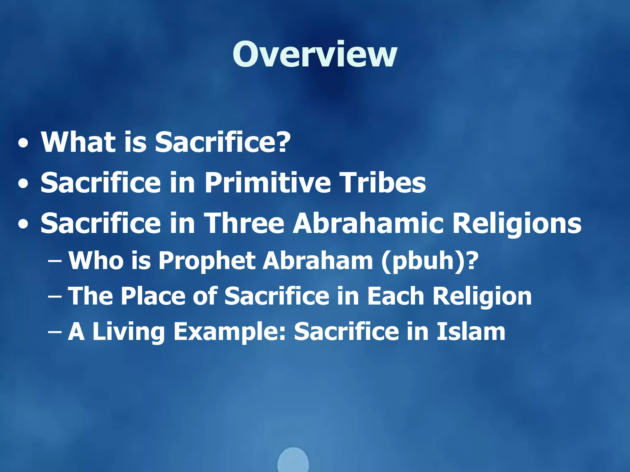 Sacrifice | PPT