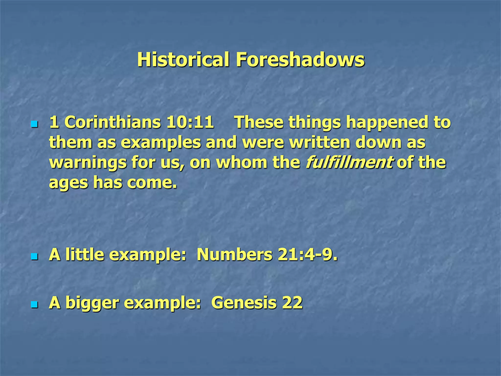 Old Testament Sacrifices and Their Significance to Christianity | PPTX