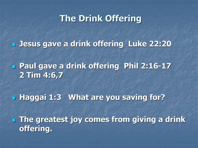 Old Testament Sacrifices and Their Significance to Christianity | PPTX