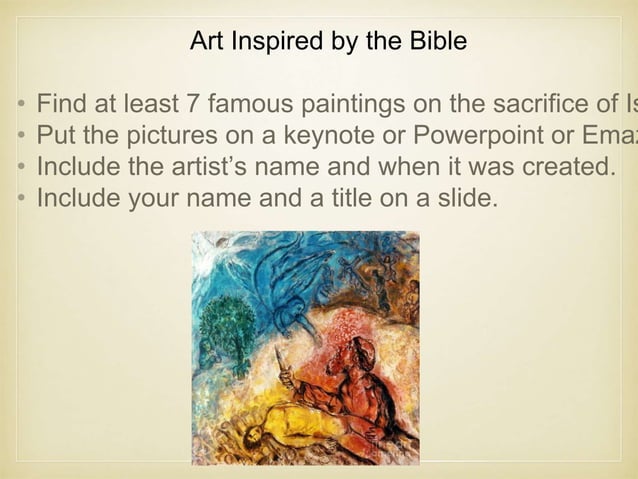 Sacrifice of isaac | PPTX | Christianity | Religion & Spirituality